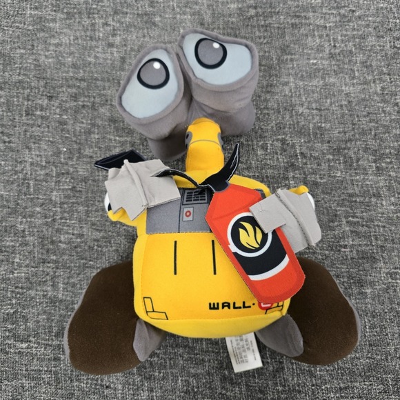 Disney | Toys | Disney Pixar Wall E Robot Plush Stuffed Toy Fire ...